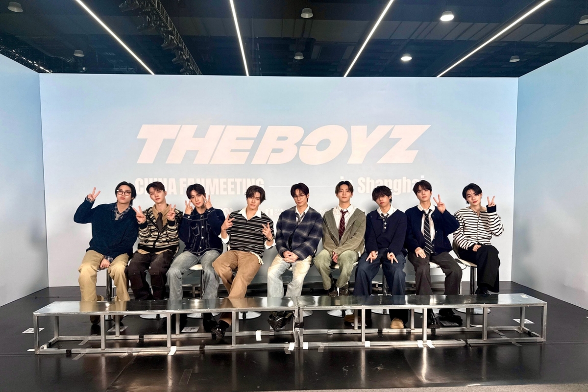 THE BOYZ successfully conclude Shanghai fan meeting! A strong first ...