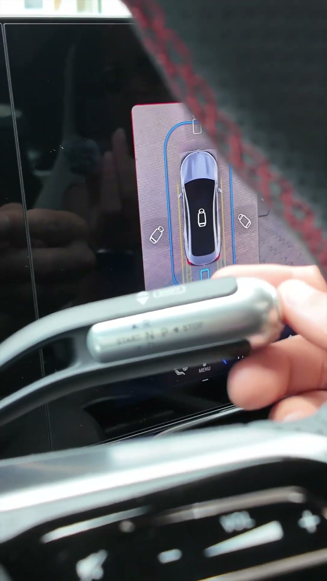 Mercedes CLA 2026 – New gear switch