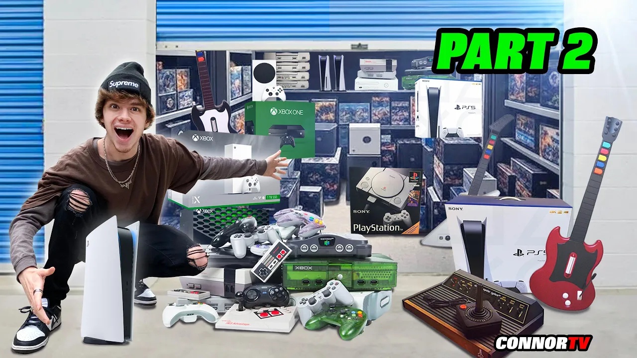 That moment you realize the storage unit was even bigger than expected