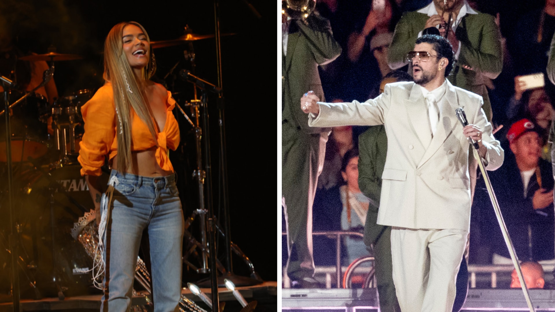 Bad Bunny and Karol G concert surprise: Stars show the deep ties ...