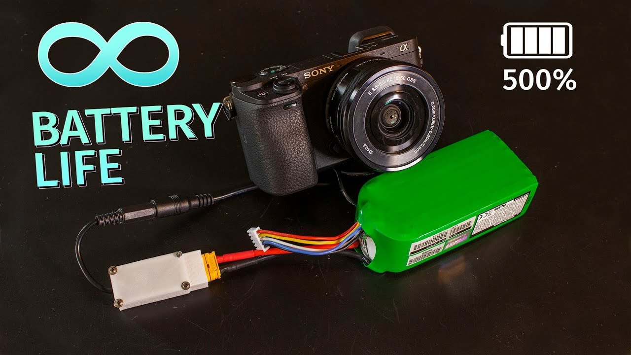 Hacking Sony a6300 for infinite battery life