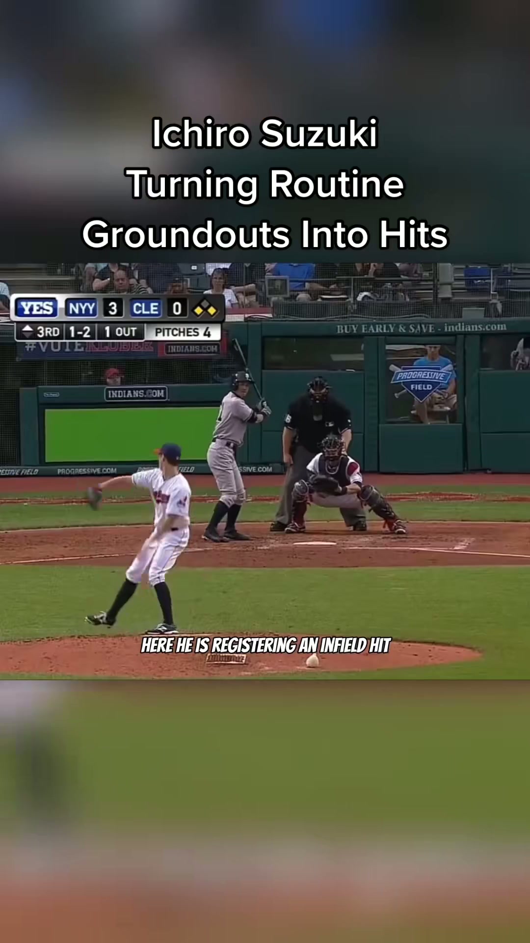 No one racked up infield hits like prime Ichiro #MLB #baseball #mlbti