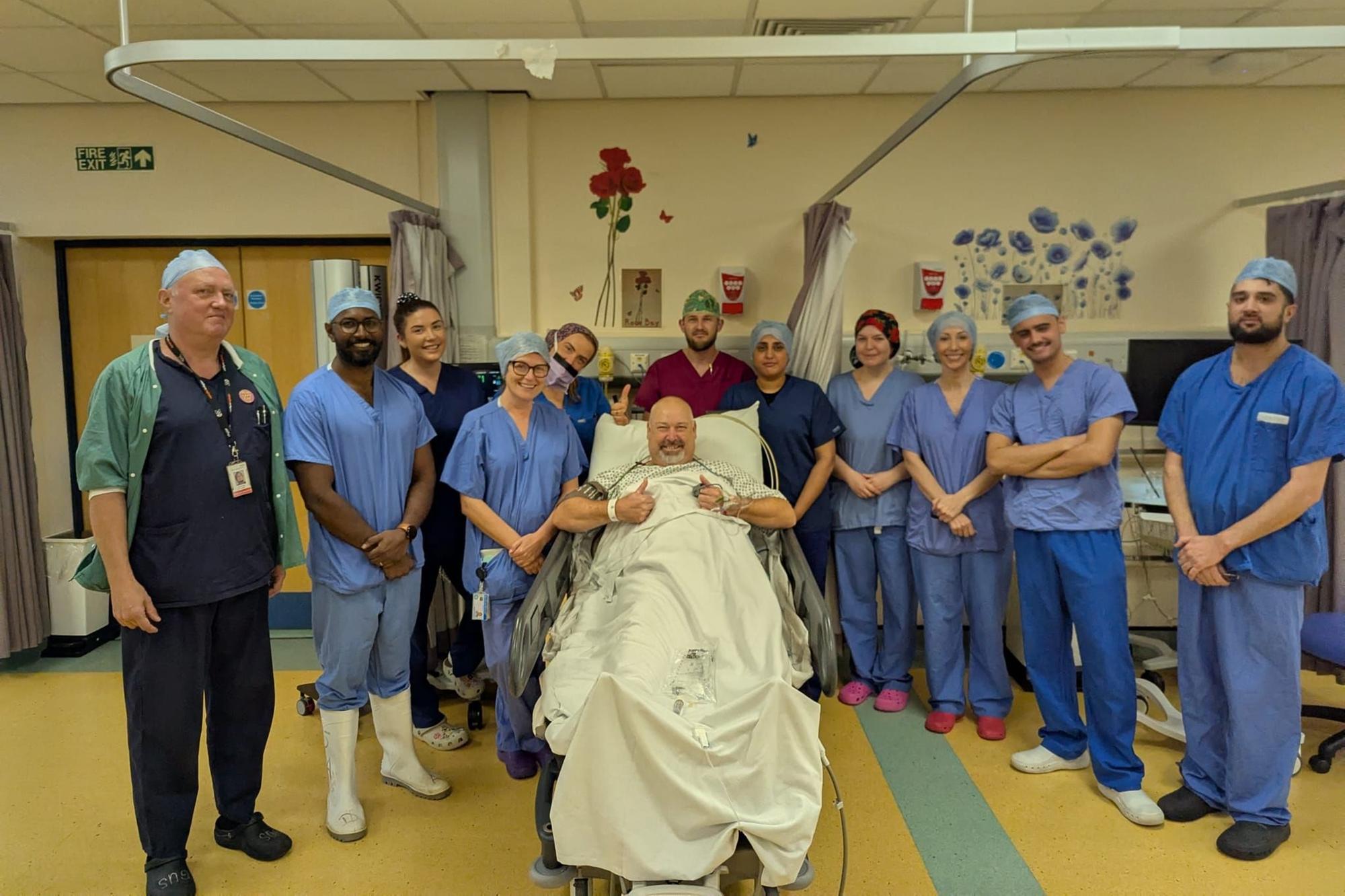 Burnley General performs groundbreaking same-day knee surgery