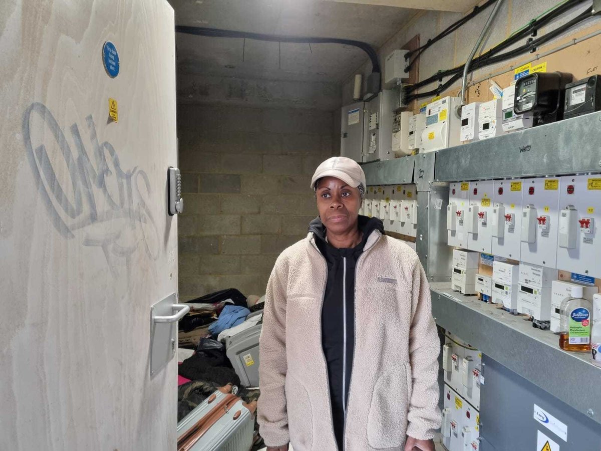 Locals fear squatters could start fire after breaking into building