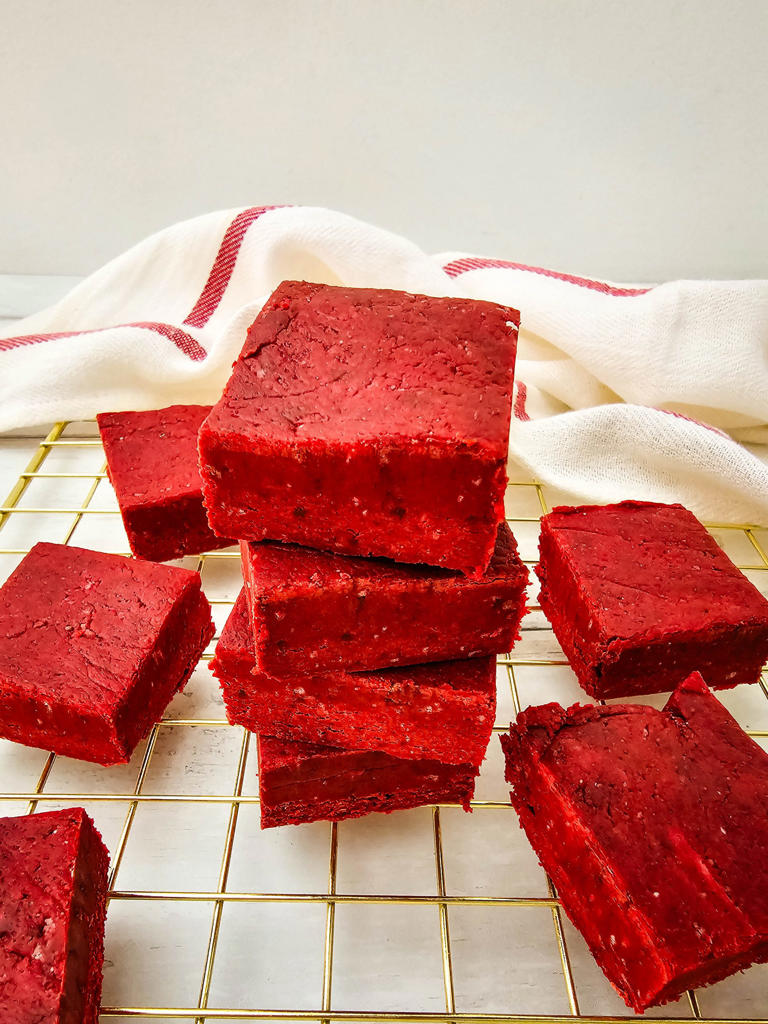 Cake batter red velvet fudge recipe