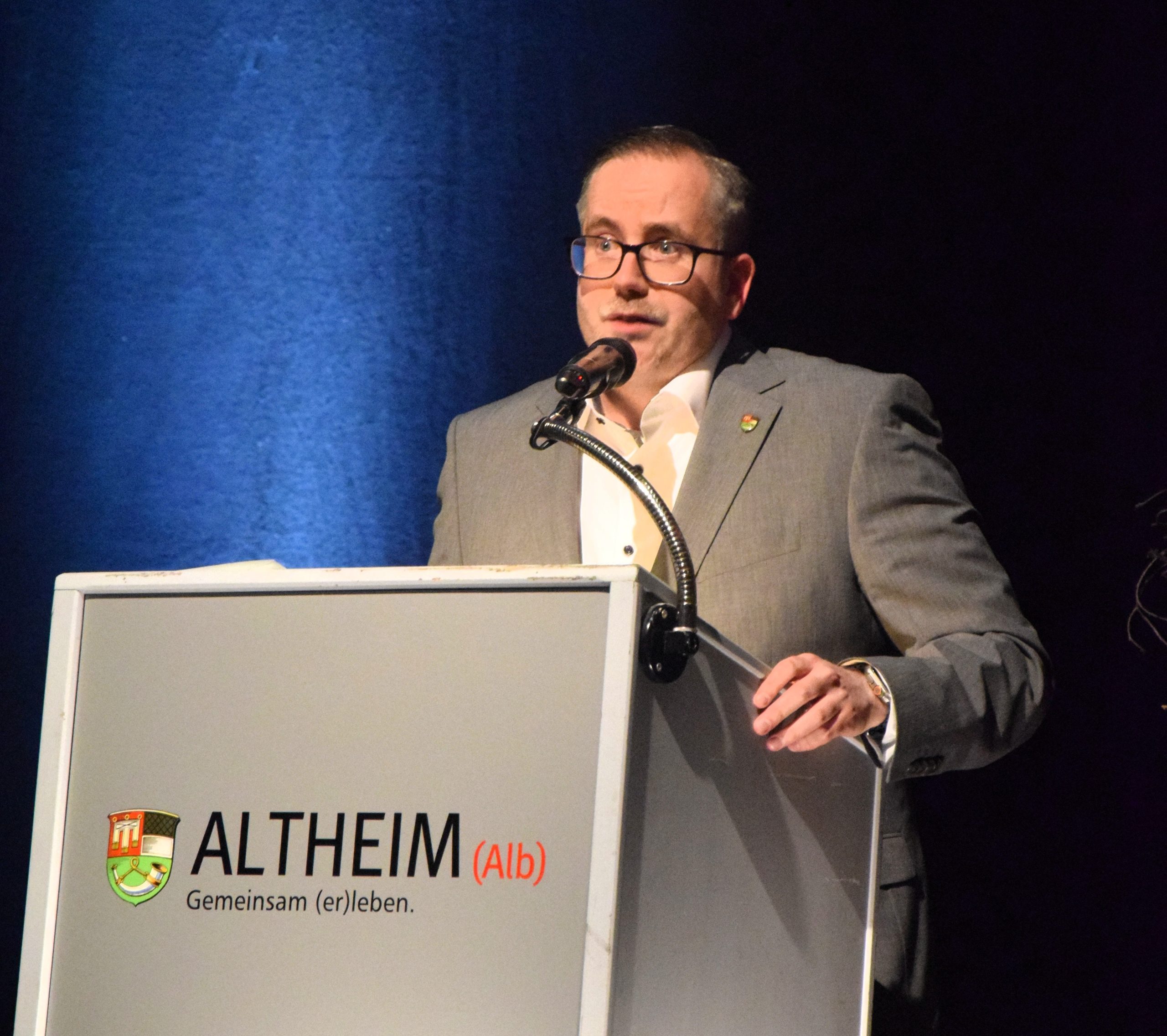 Benjamin Braun ist nun offiziell Altheimer Bürgermeister