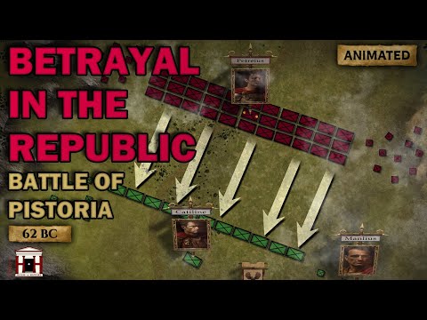 Rome hunts a traitor: Catiline's Battle of Pistoria, 62 BC - animated ...