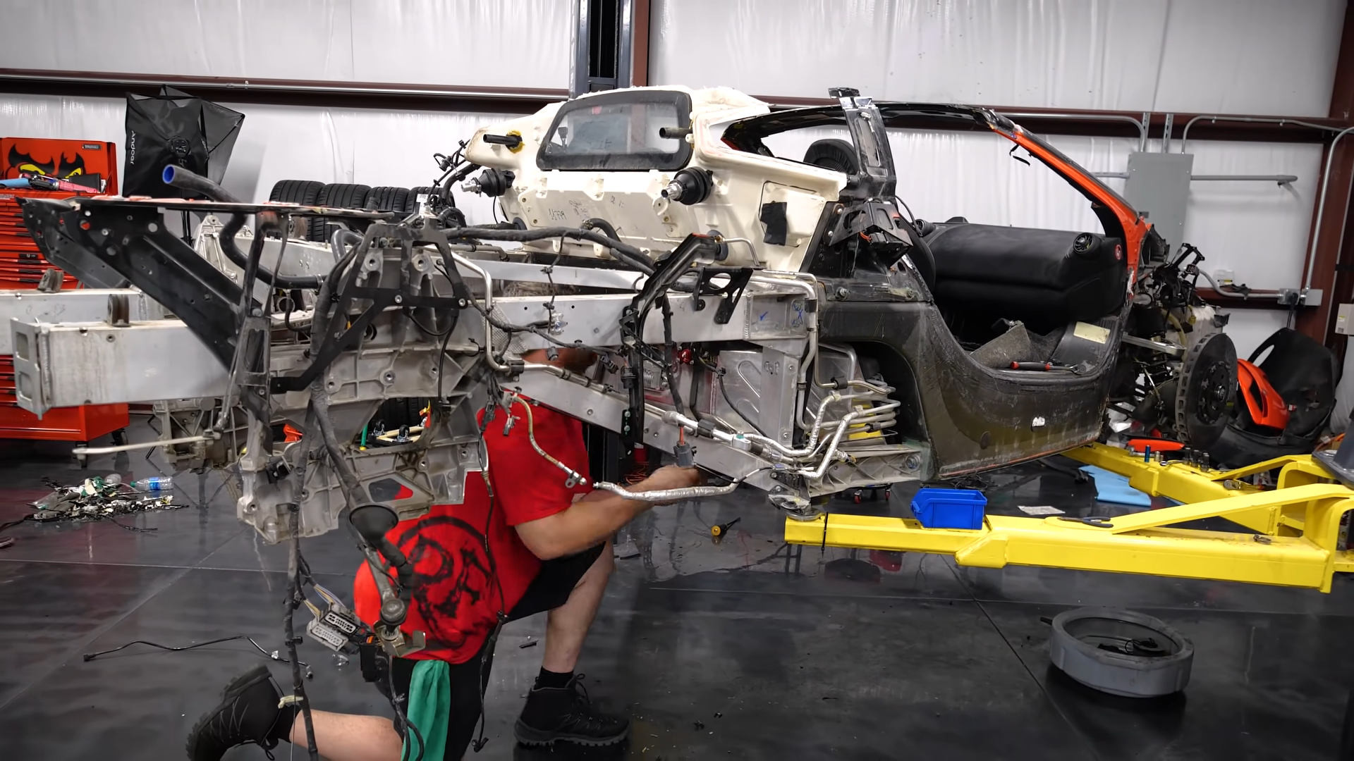 Why taking apart a $400,000 McLaren is genuinely terrifying