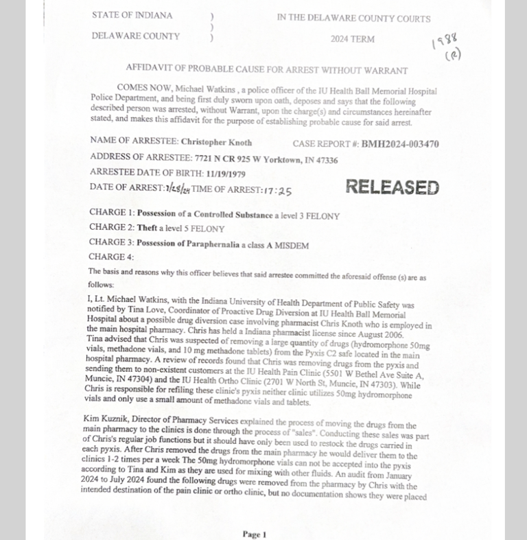 Indiana pharmacist charged in 'astronomical' drug theft case still ...