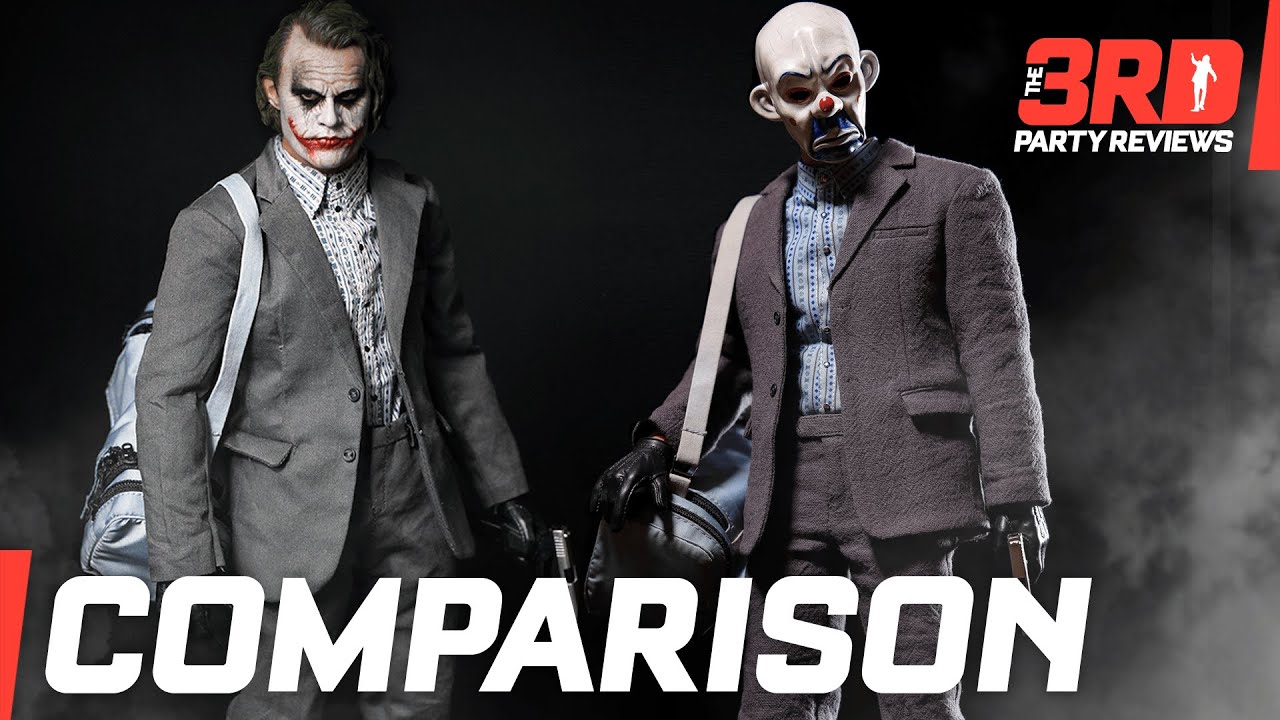 Which Joker figure wins? Daftoys vs Firetoys bank robber