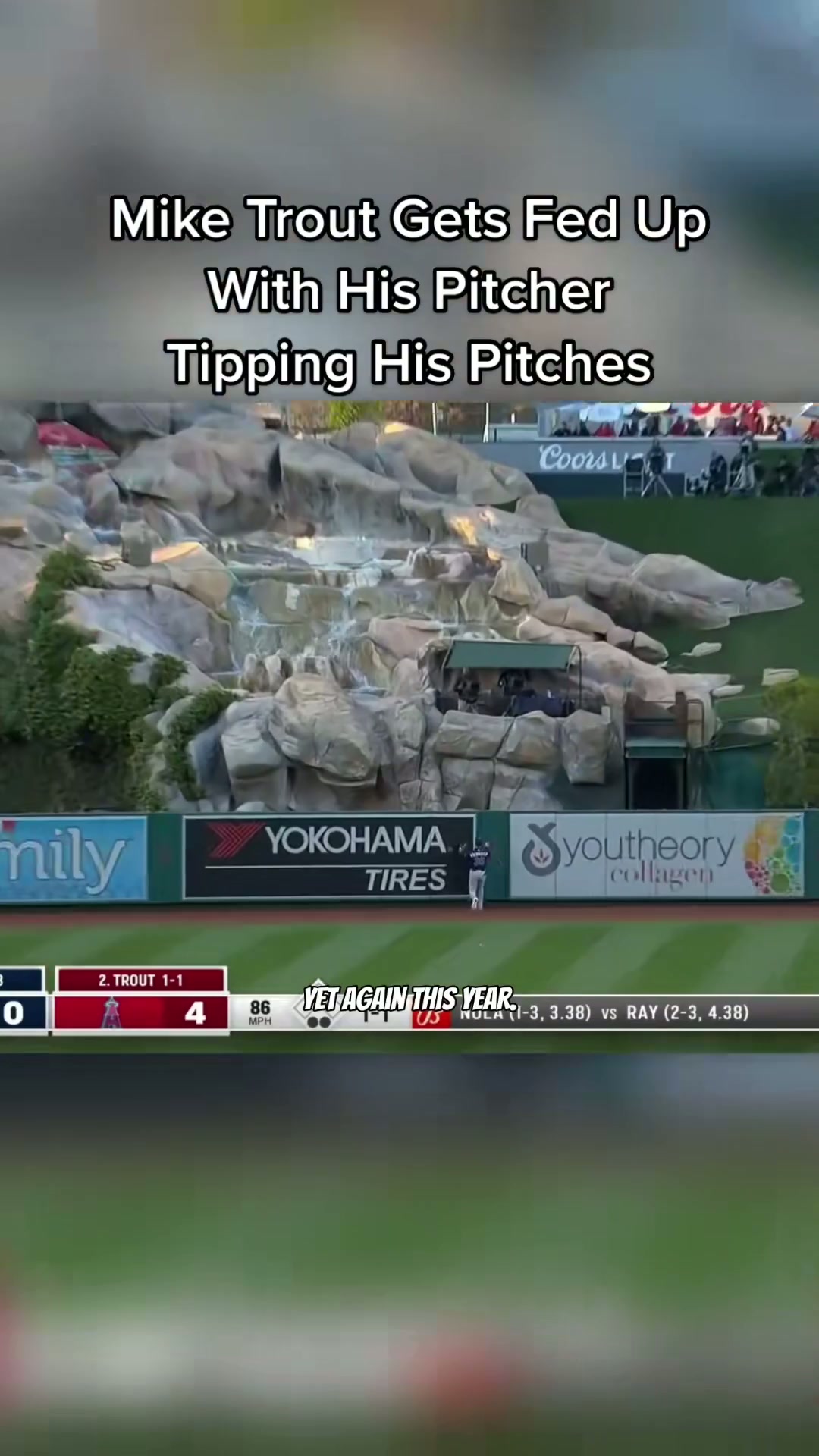 Poor Trout. Maybe if he’s lucky the Angels will tank completely and t...