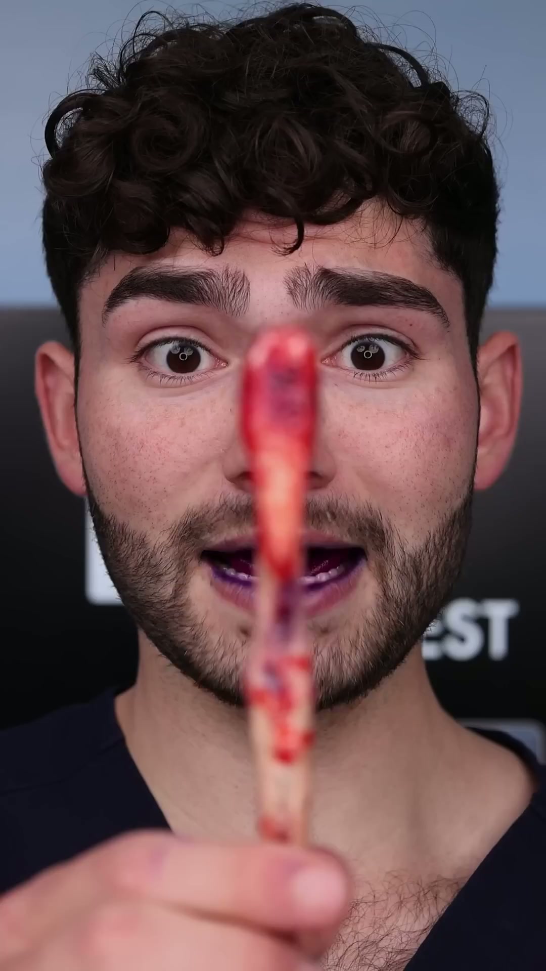 Scary teeth-brush! #Shorts