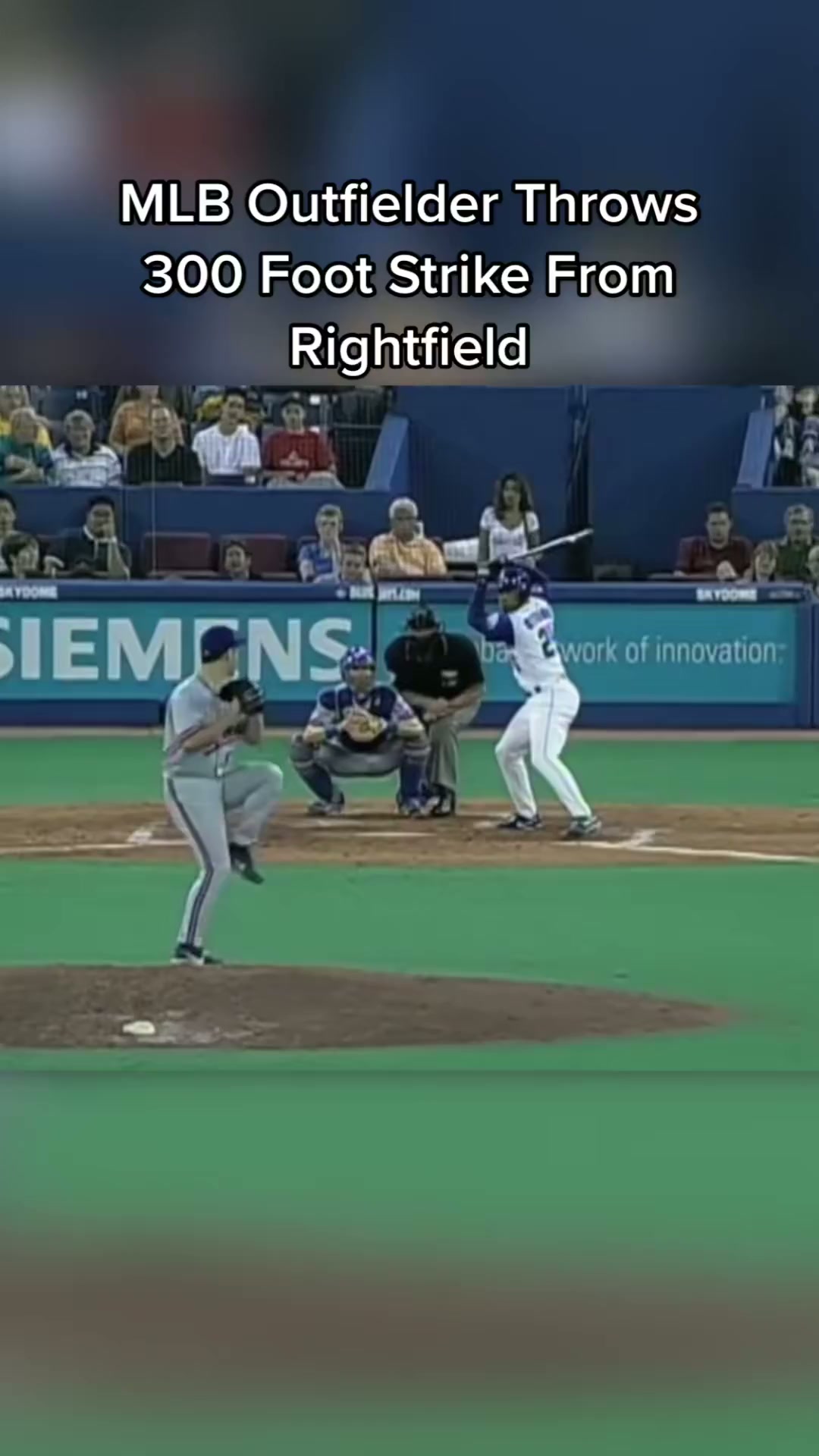 Vladdy Sr had a cannon #MLB #baseball #mlbtiktok #baseballtiktok #bas