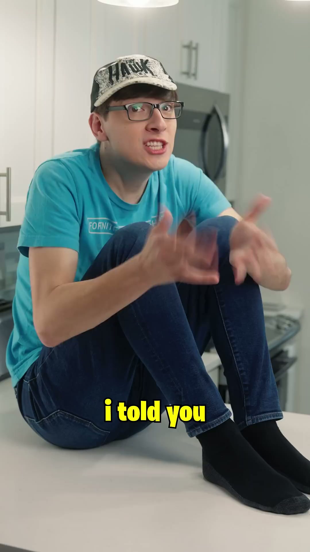 Fortnite kids think the floor is lava