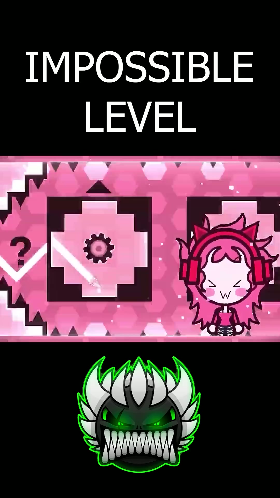 Geometry Dash impossible level harder than Tidal Wave! | #shorts