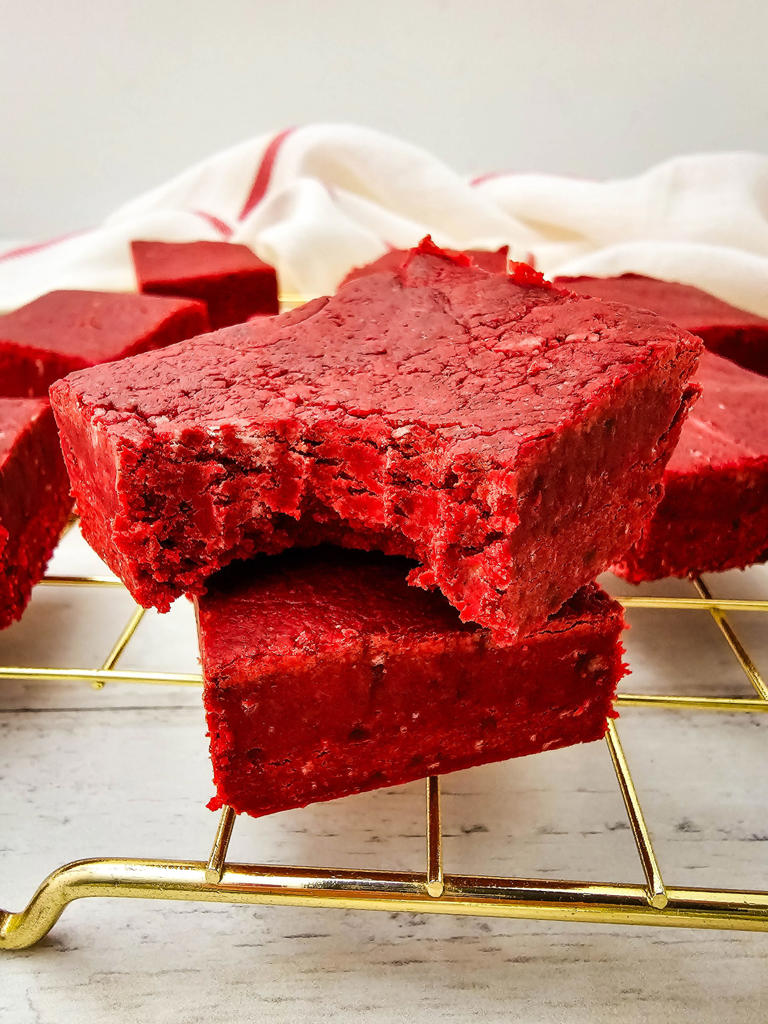 Cake batter red velvet fudge recipe