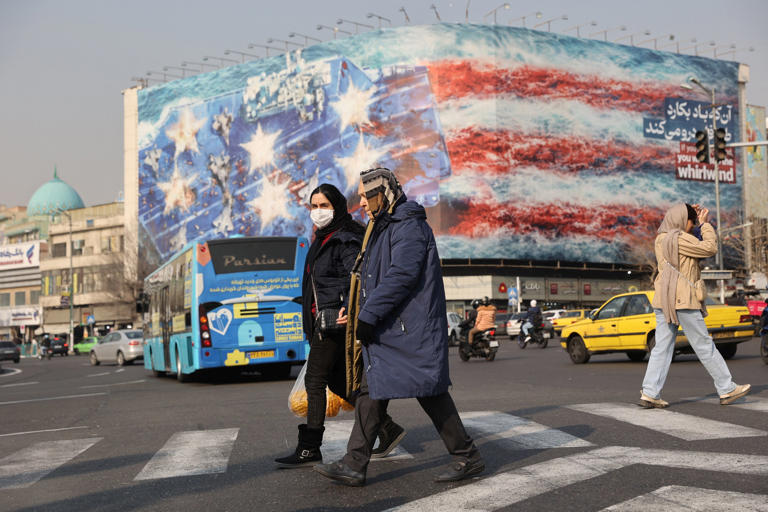 Aircraft carrier reaches Middle East, bolstering Iran options for Trump