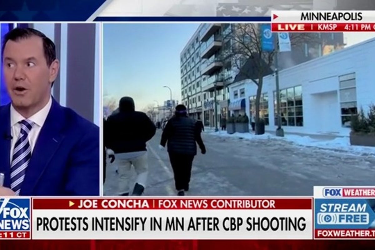 Fox pundit falsely accuses Pretti of 'literally' pulling gun on ICE