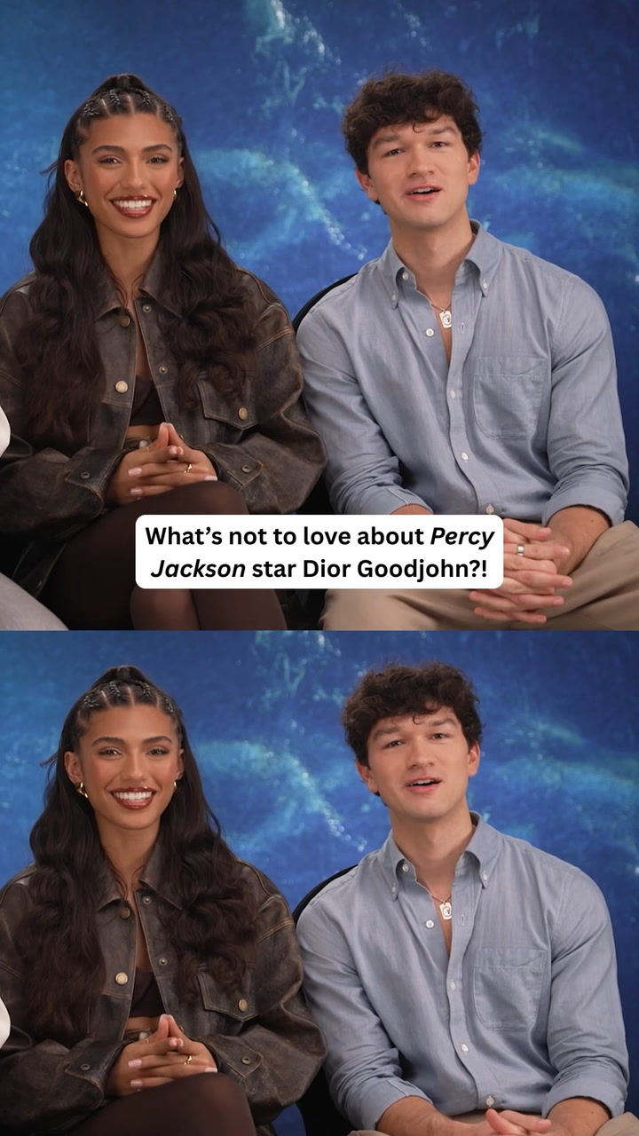 Dior Goodjohn gets high praise from ‘Percy Jackson and the Olympians ...