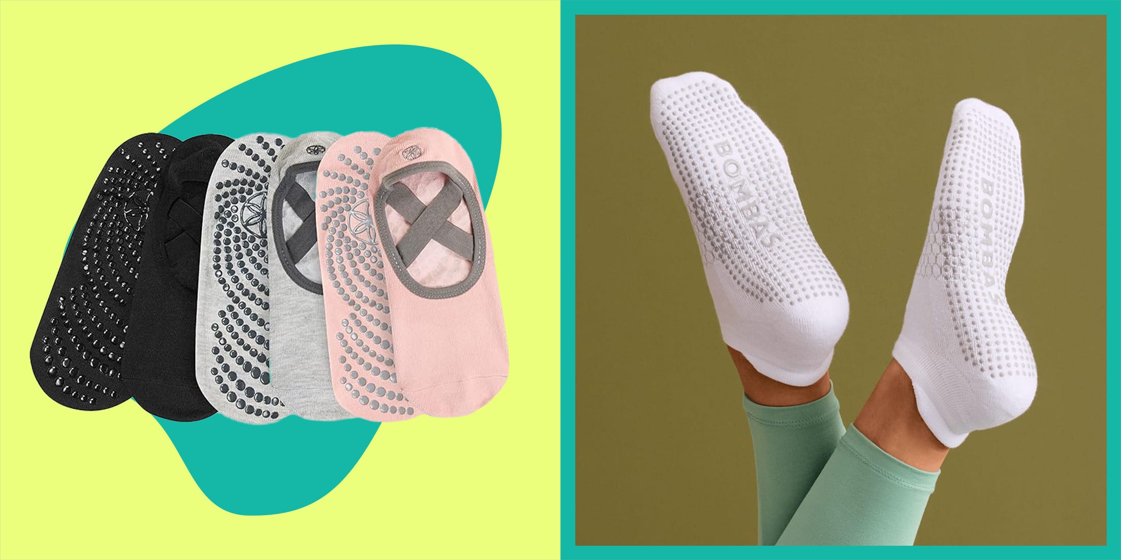 Fitness trainers swear by these pilates socks for extra grip and warmth ...
