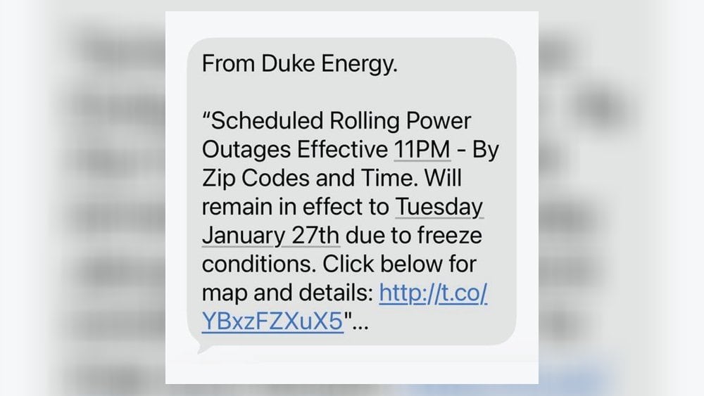 Utility company warns area customers of power outage scams