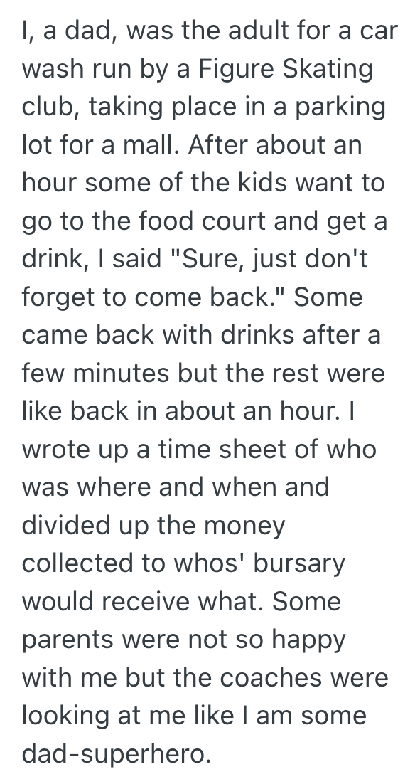 A kids’ bake sale sparked a money argument between moms, but receipts ...