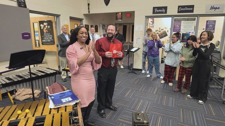 Teacher of the week uses language of music to teach life lessons