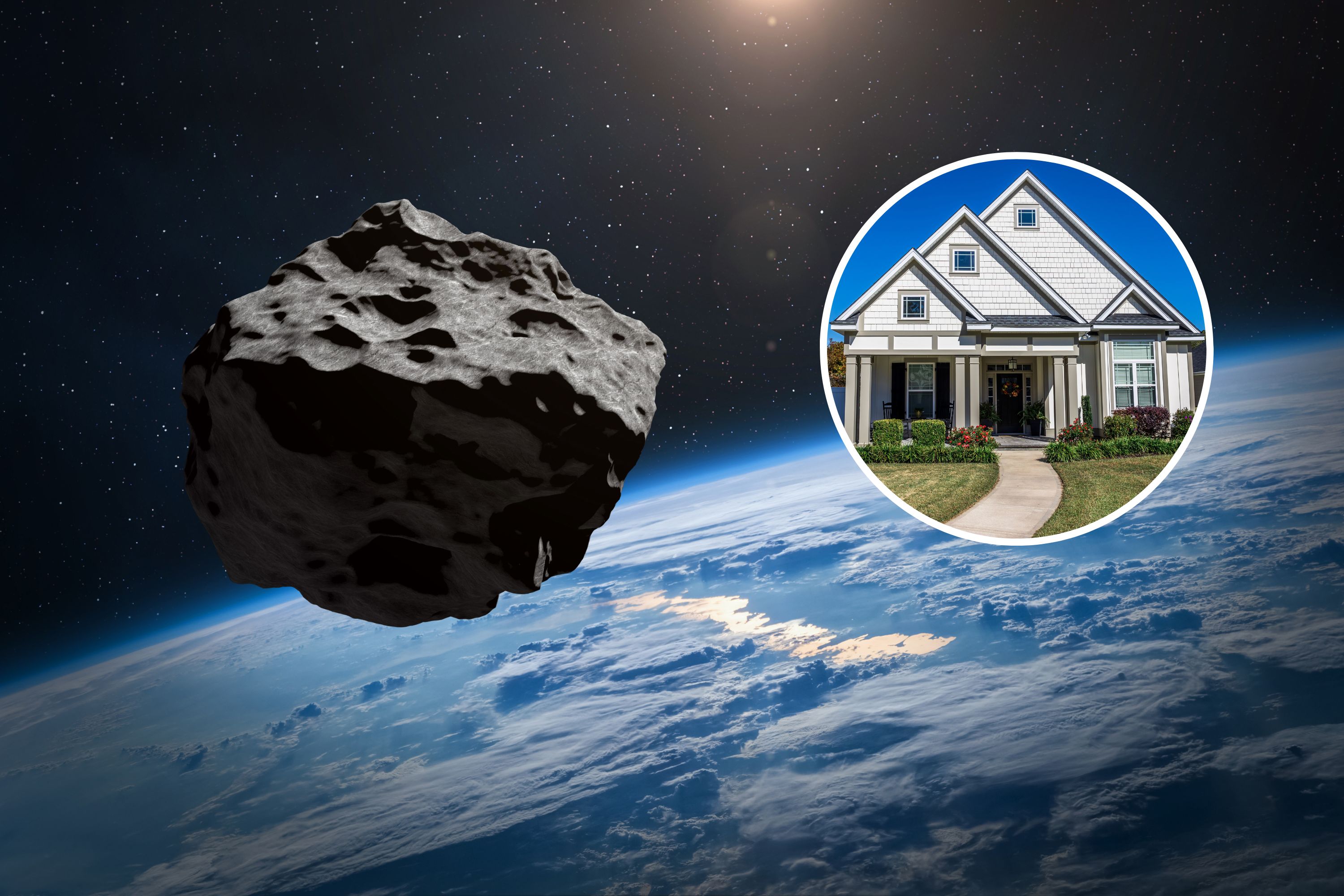 NASA tracking house-sized asteroid nearing Earth today