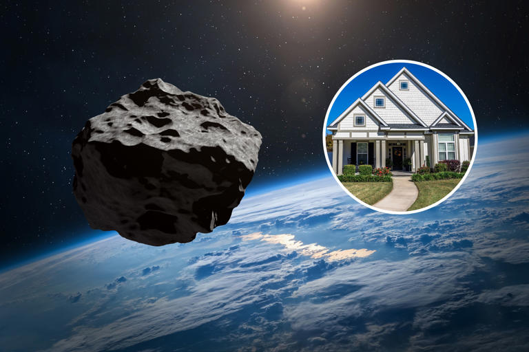 NASA tracking house-sized asteroid nearing Earth today