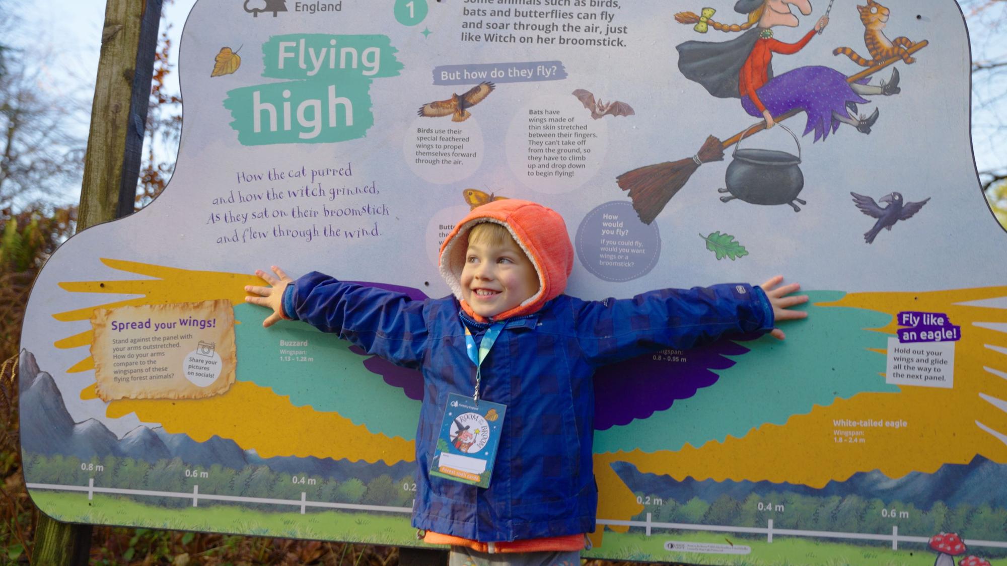 Forestry England Gisburn launches magical Room on the Broom trail