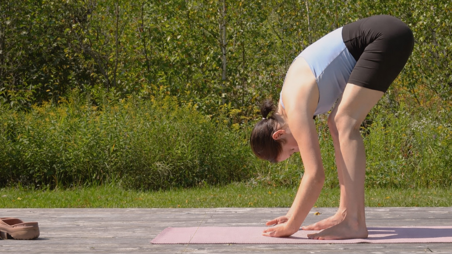 Daily morning yoga routine for gentle stretching