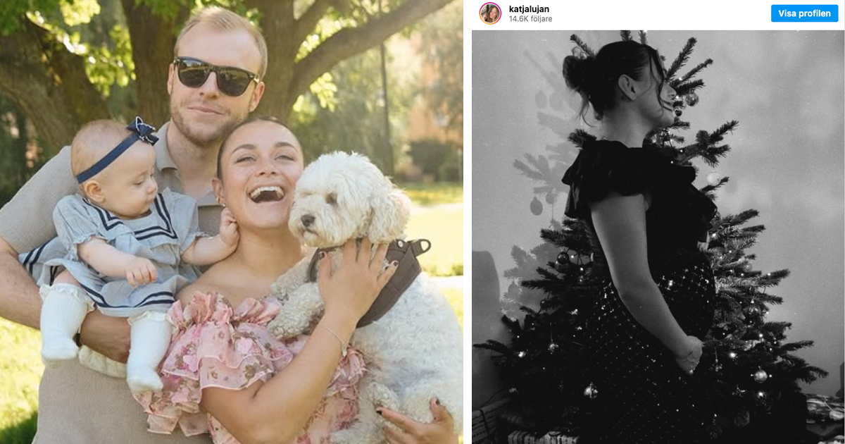 Katja Luján Engelholm ska bli mamma igen – väntar sitt andra barn
