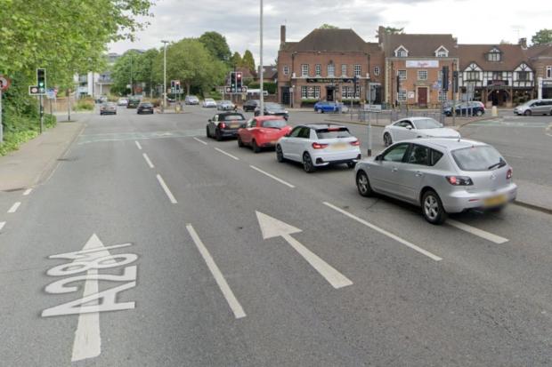 Gas works to partially close busy town centre road