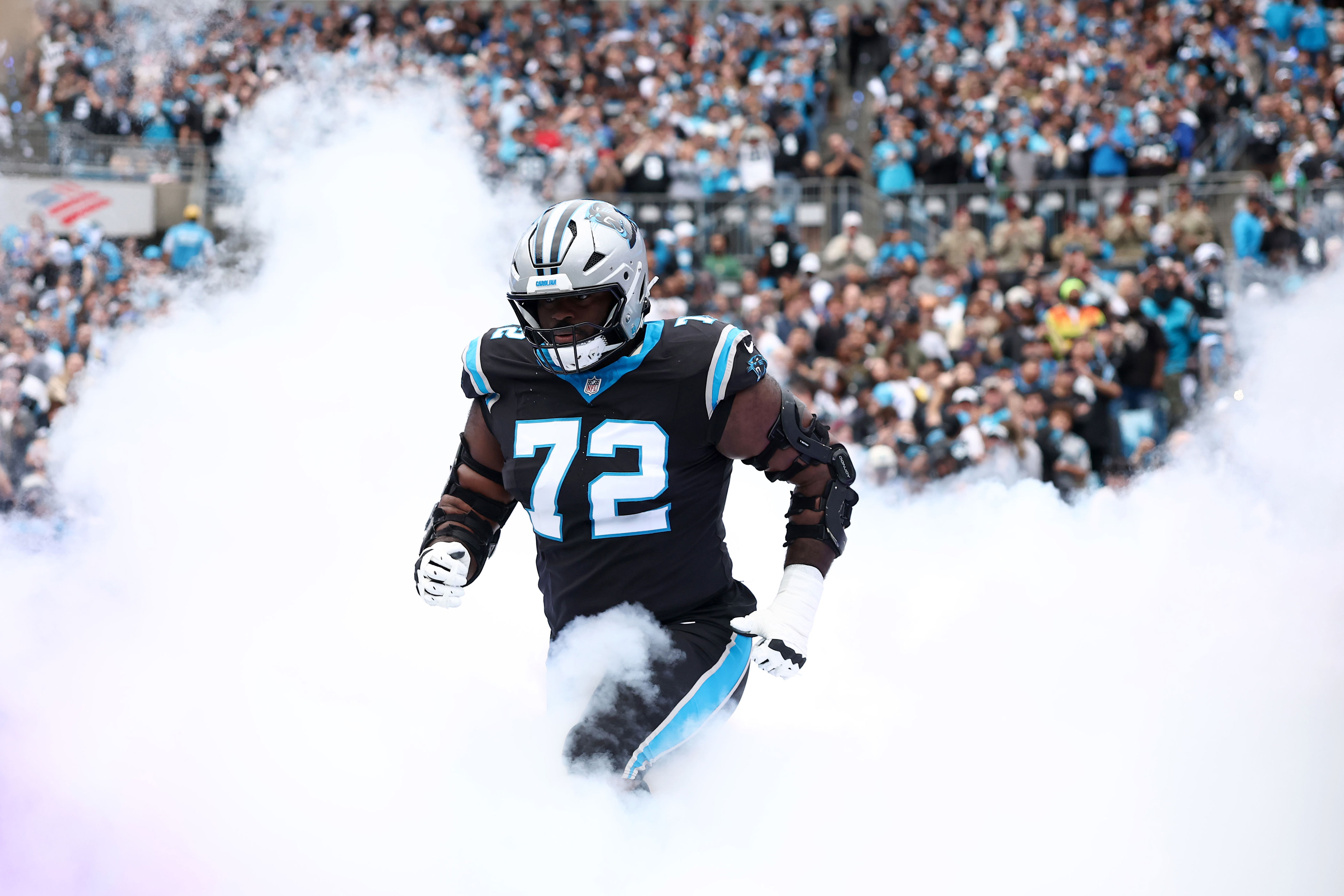 Final 2025 ratings for the Panthers offense, per Pro Football Focus