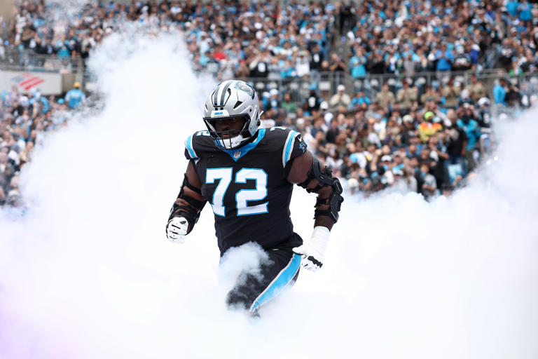 Final 2025 ratings for the Panthers offense, per Pro Football Focus