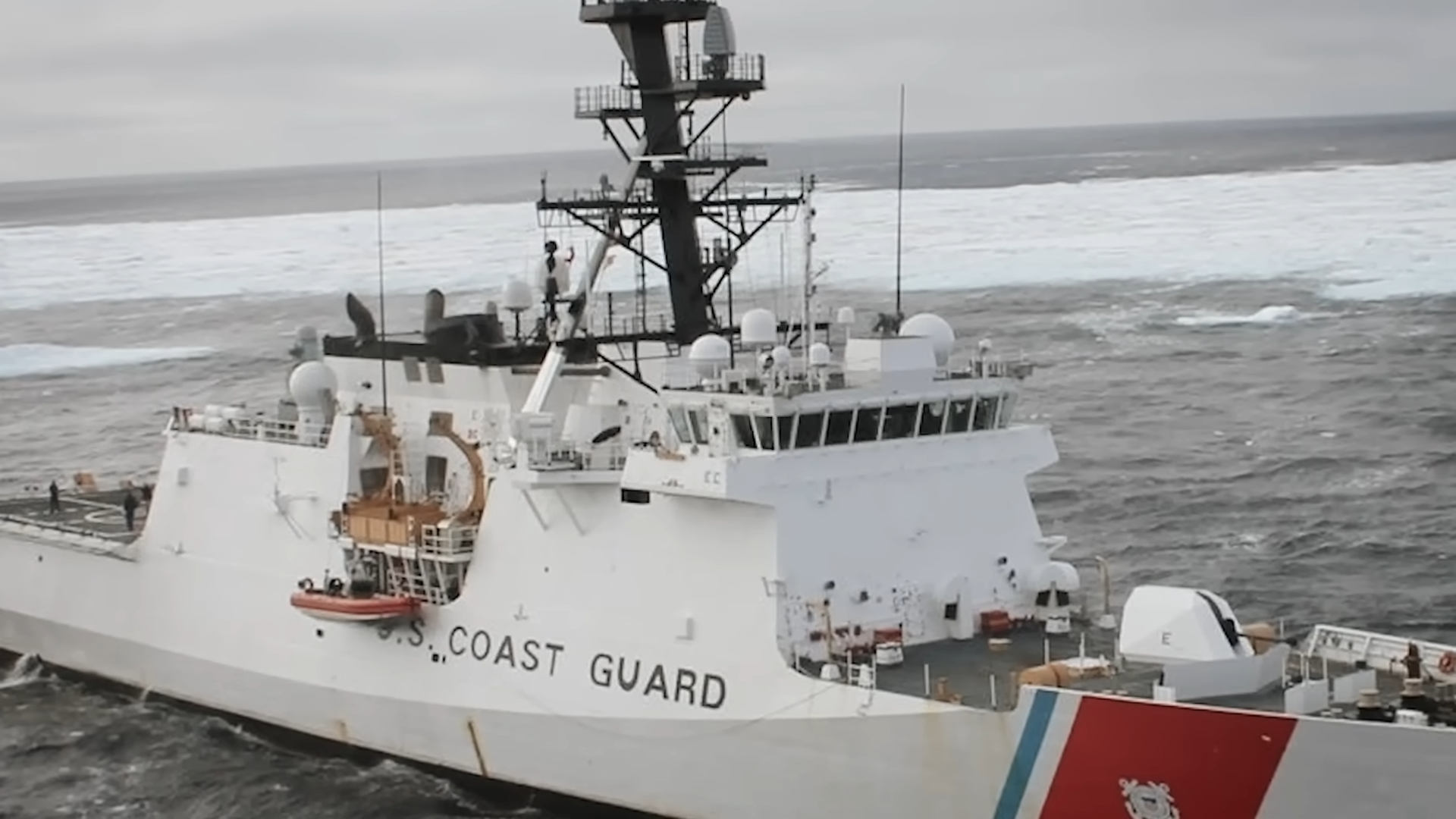 This ship froze solid at Alaskan waters - the crew never escaped