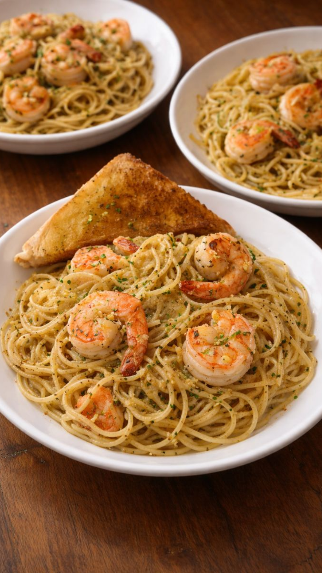 This shrimp aglio olio recipe never disappoints