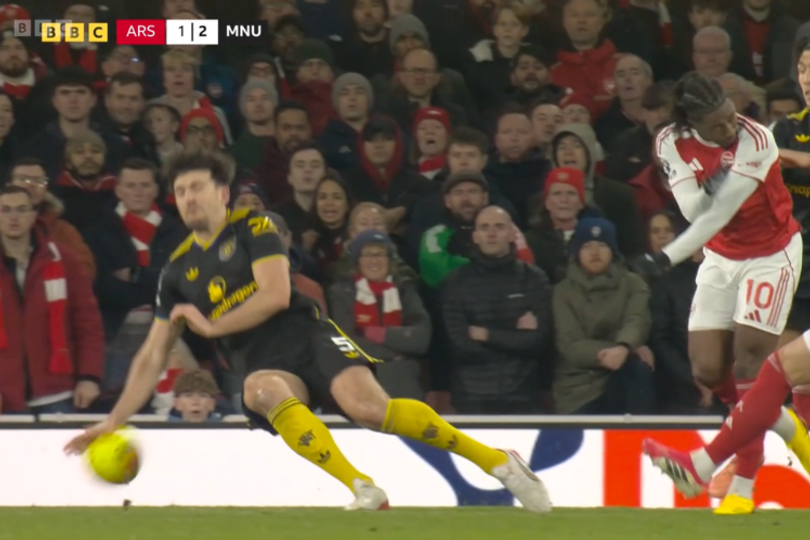 Harry Maguire penalty, Patrick Dorgu handball, VAR drama – Arsenal vs ...