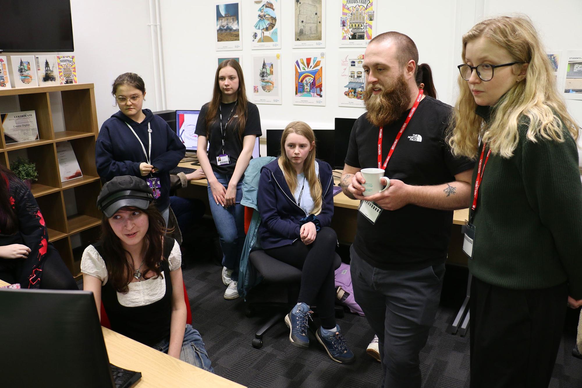 Mansfield College students showcase game character designs to industry ...