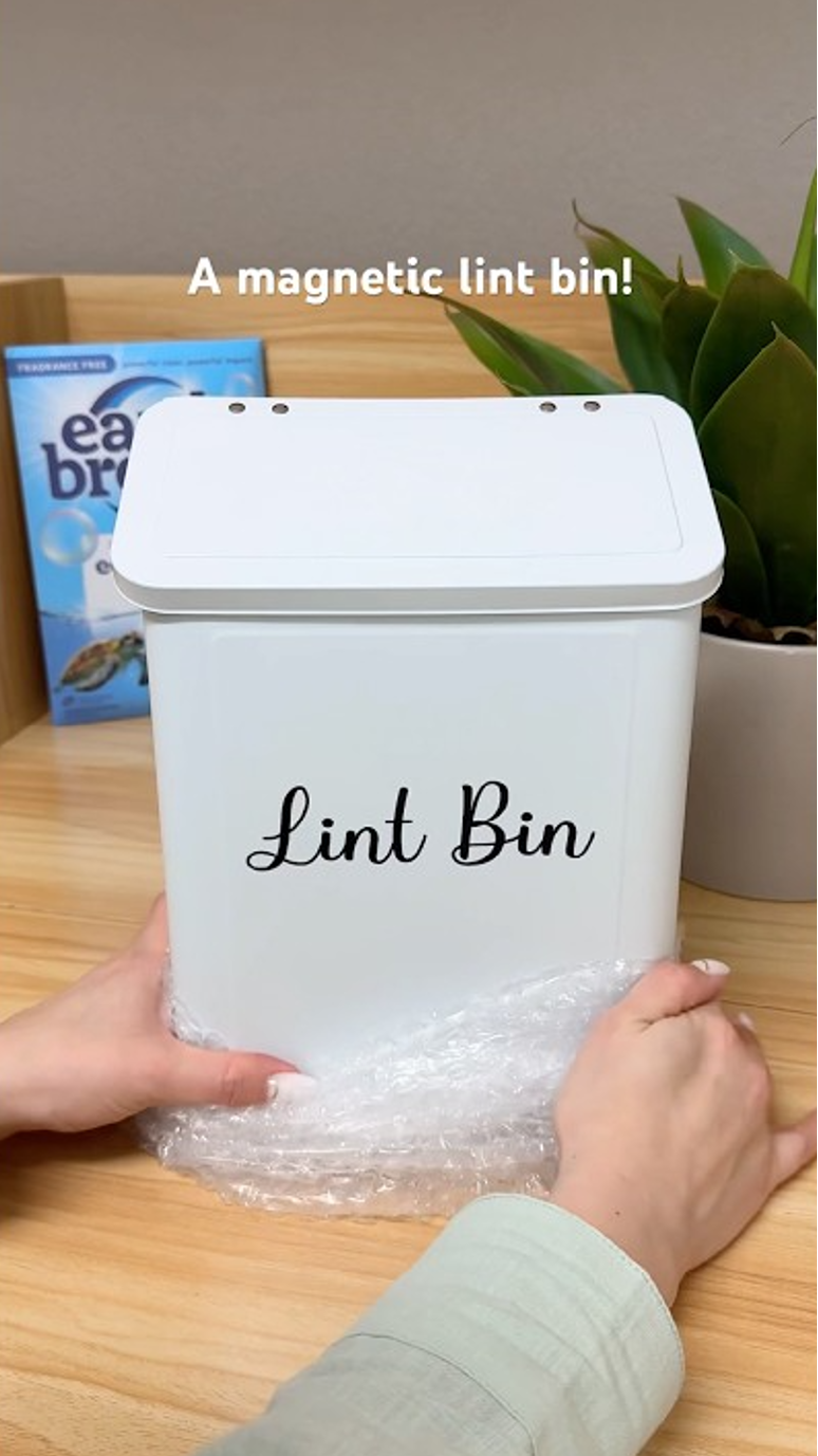 Must-have magnetic lint bin for a cleaner home
