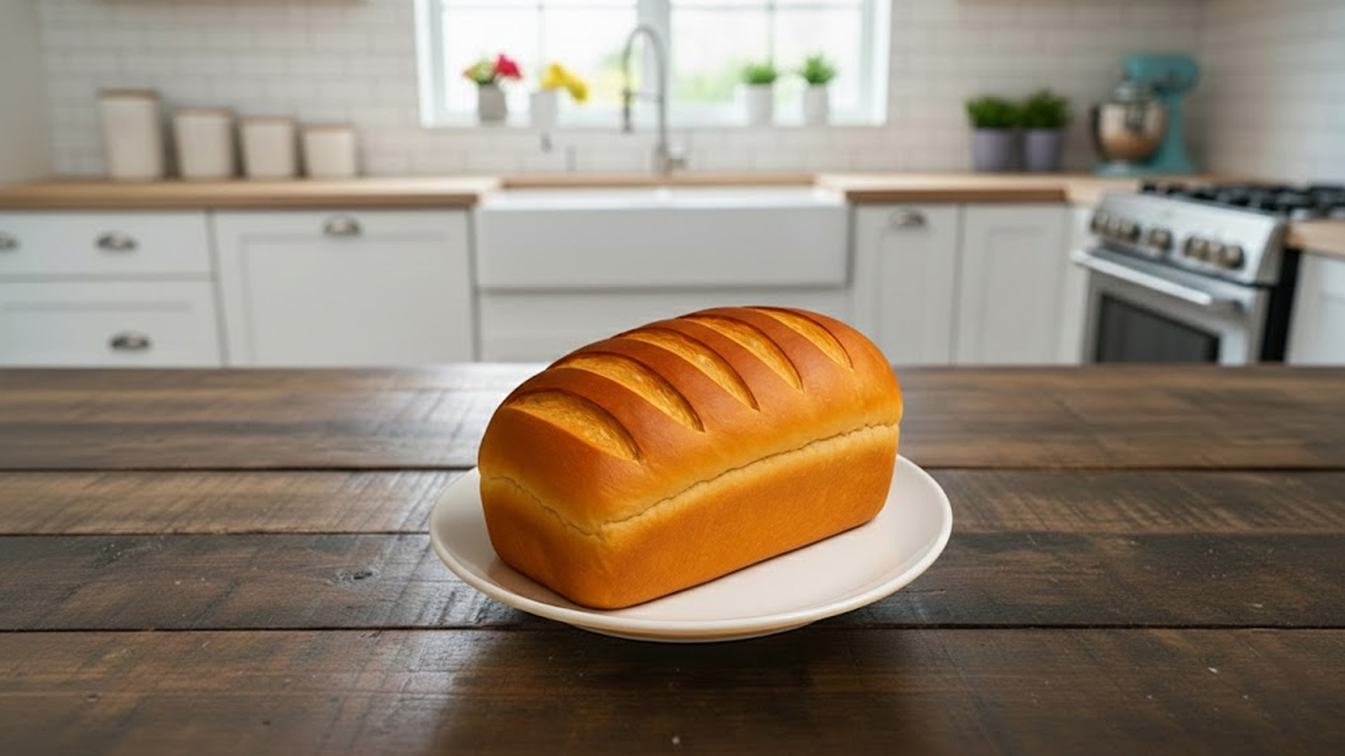 How to make classic homemade bread loaf