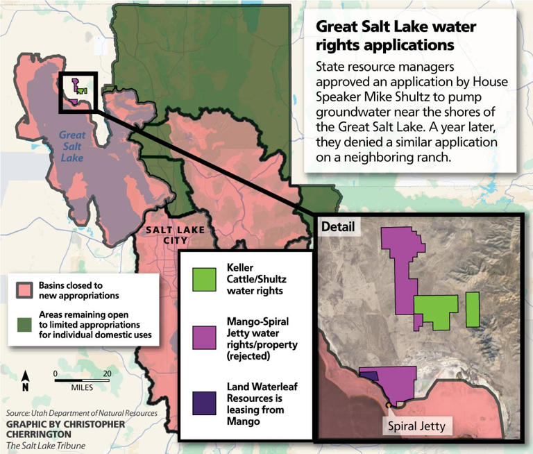 A rare water denial near the Great Salt Lake sparks a new lawsuit