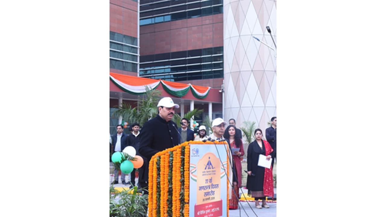 AAI celebrates 77th Republic Day with patriotic fervour in New Delhi