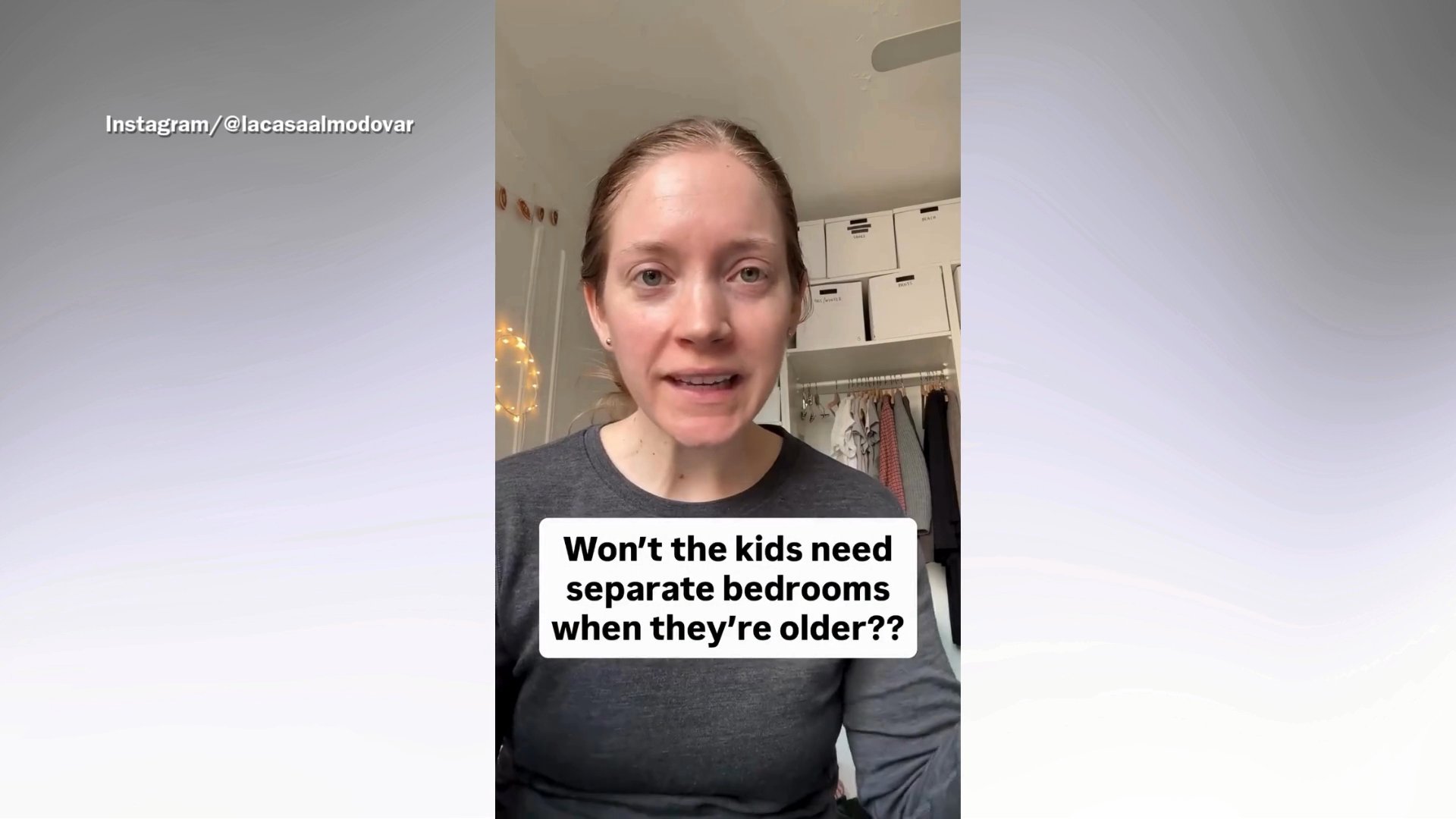 Mom’s eye-opening take on why kids don’t need own rooms in 2-bed apartment