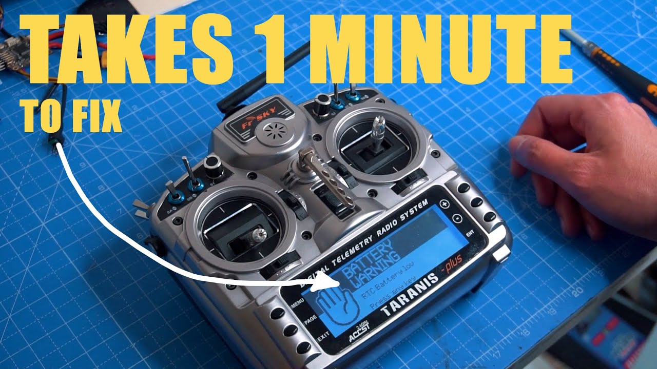 RTC battery low warning | Battery replacement