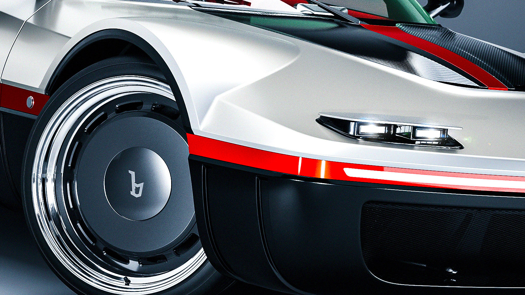 This Italian sports car revives a 1960s concept with pop-up headlights ...