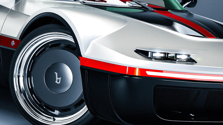 This Italian sports car brings a famous 1960s concept with pop-up ...