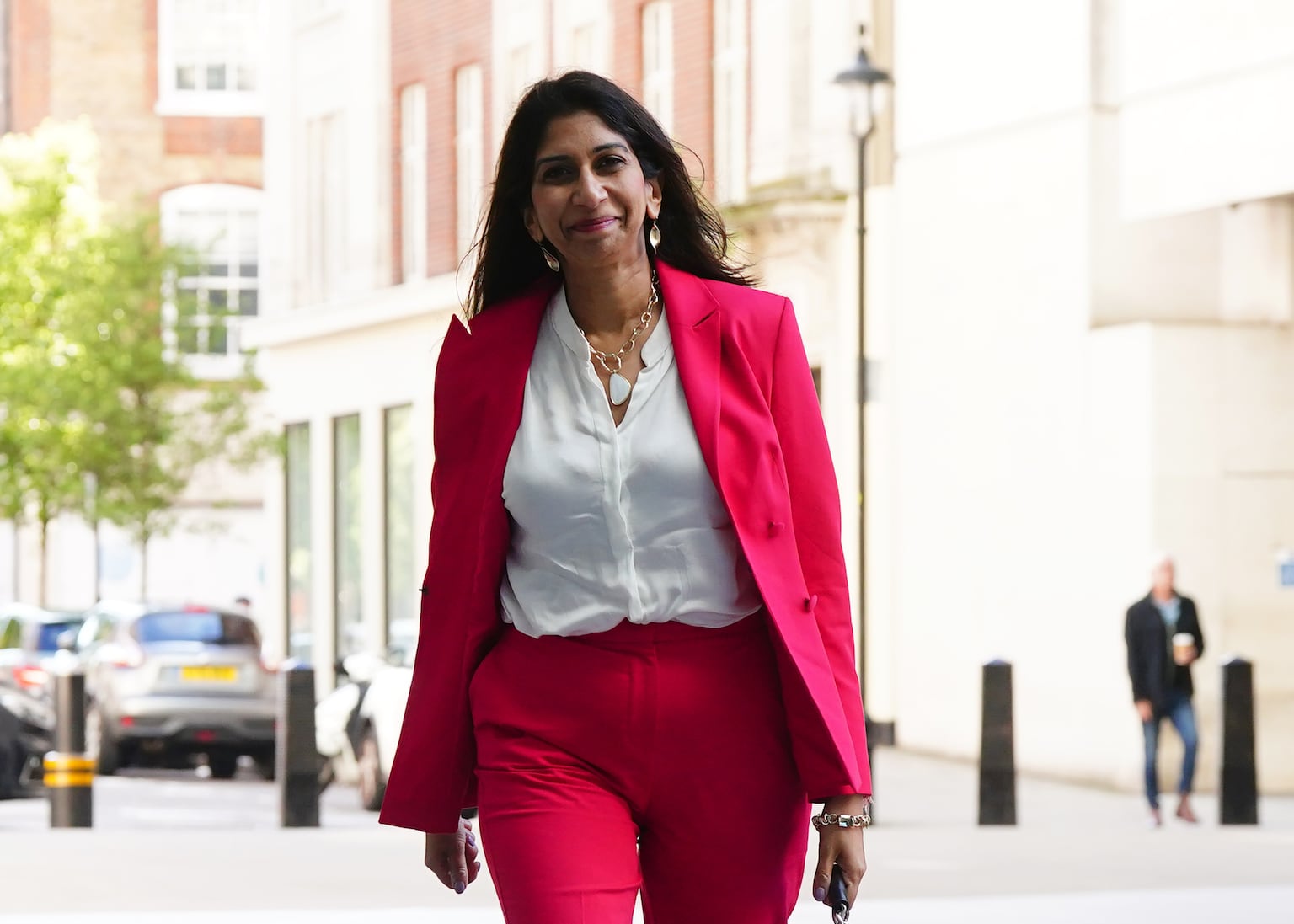 Former Tory home secretary Suella Braverman defects to Reform UK