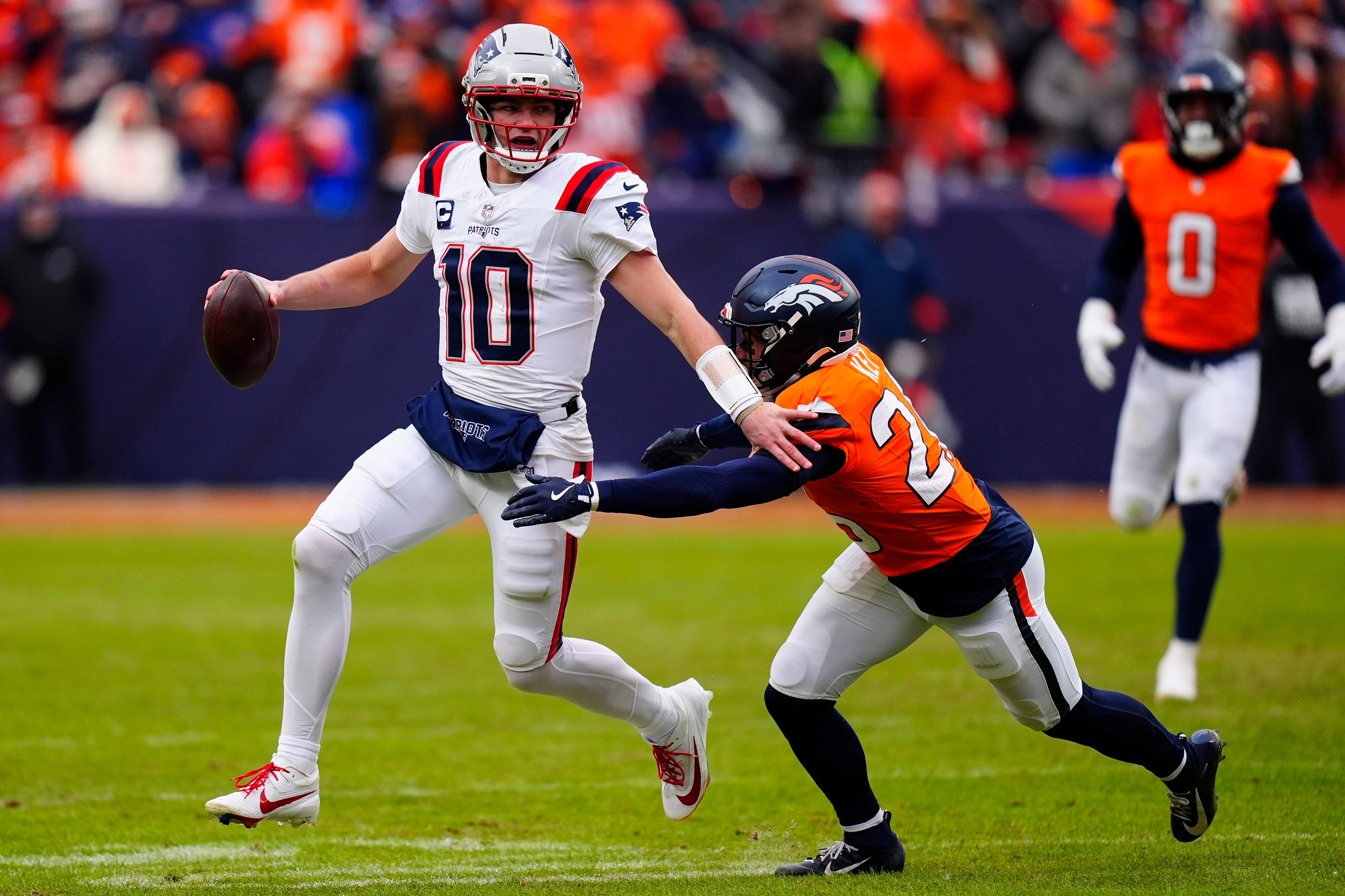Drake Maye's dominant rushing performance boost Patriots to Super Bowl