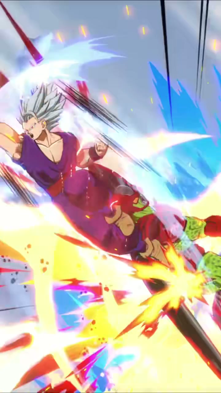 Gohan beast le rompe su madre a Cell Max | #dragonballfighterz #destr